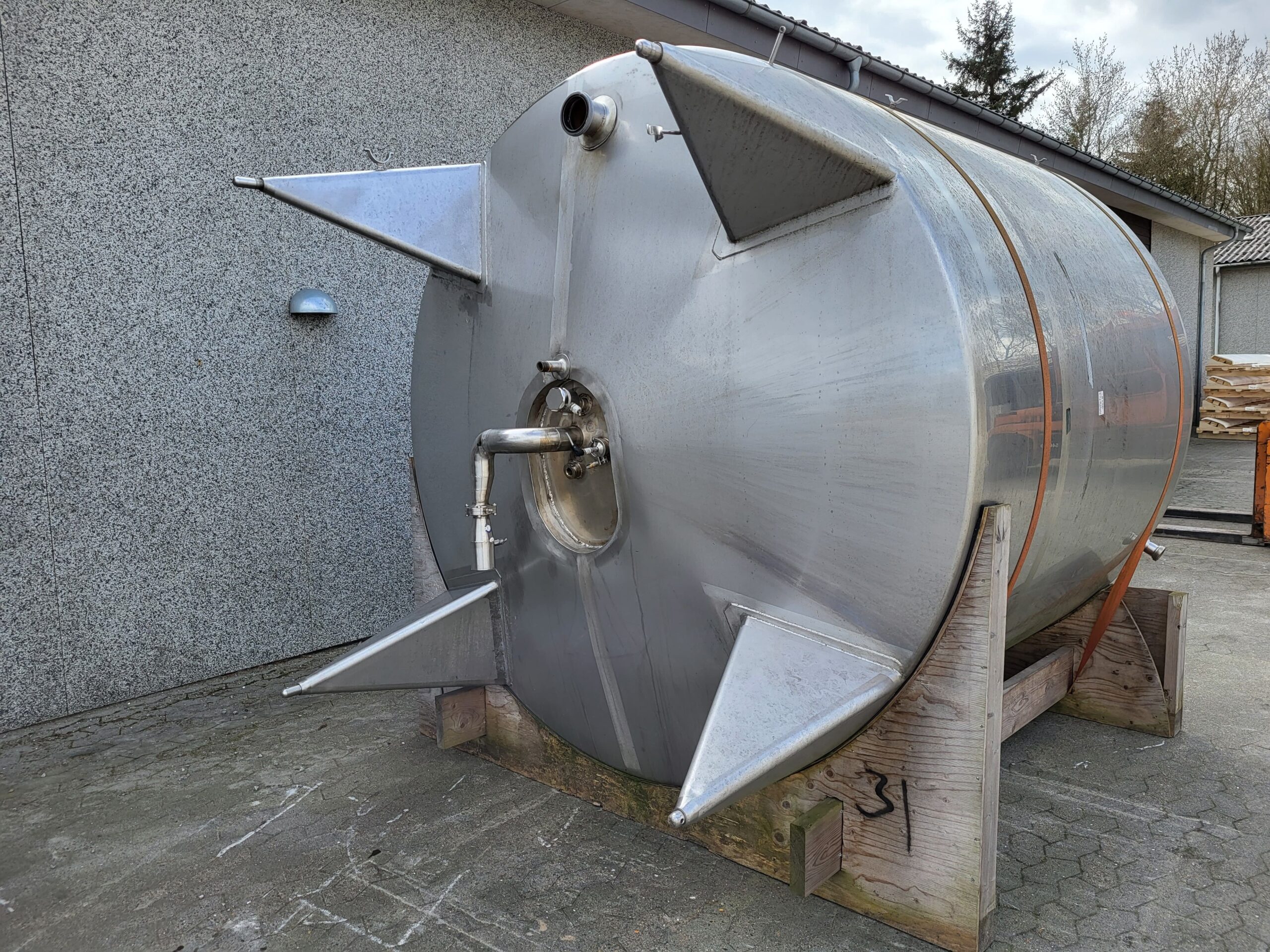 8.000 litre process tank - FH Scandinox